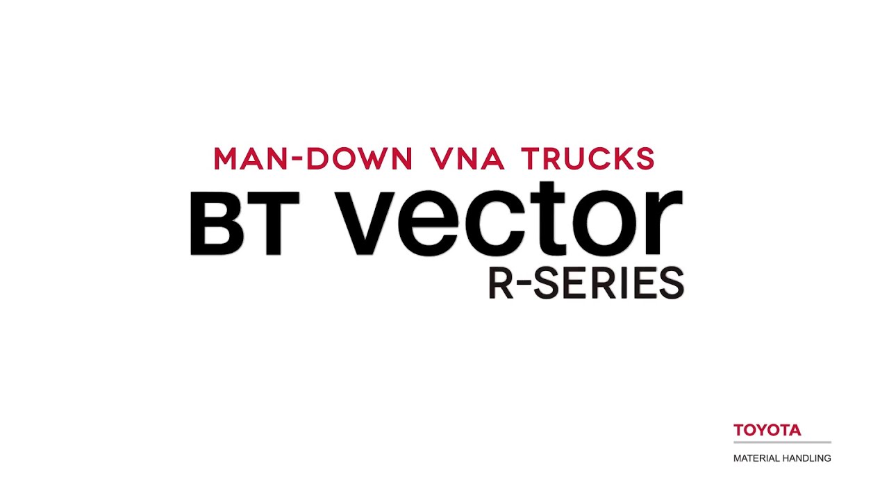 BT Vector R Series Very narrow aisle VNA Trucks From Toyota - YouTube