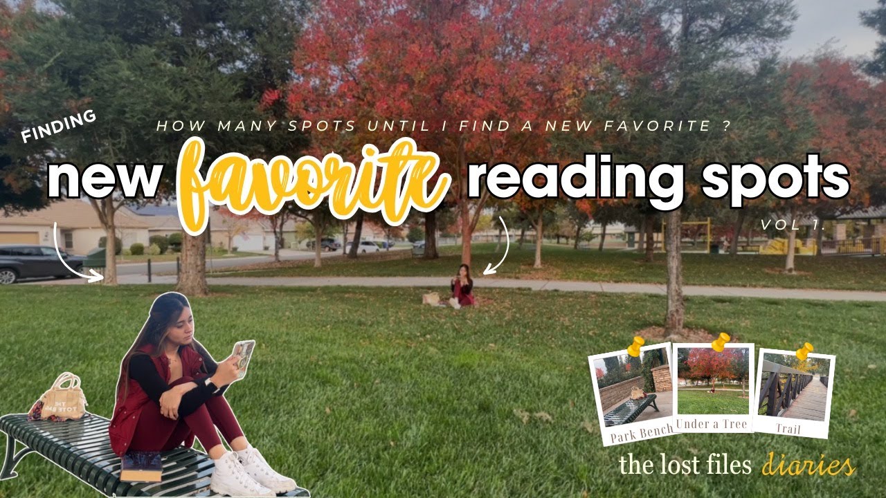 I read at a few different spots | did I find my new favorite reading ...