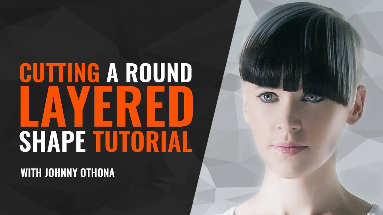 CUTTING A ROUND LAYERED SHAPE TUTORIAL - YouTube