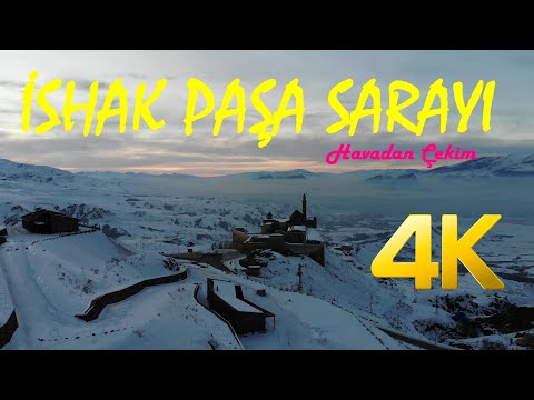 İshak Paşa Sarayı - Gün Batarken (Doğubeyazıt) 4K Havadan Çekim 1 - 3 Şubat 2021 Çarşamba