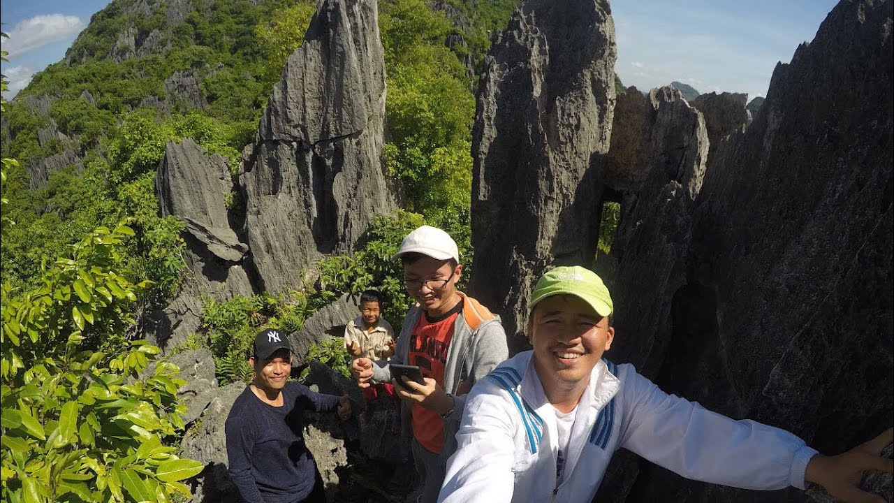 Kompong Trach Mountain, Kampot - YouTube