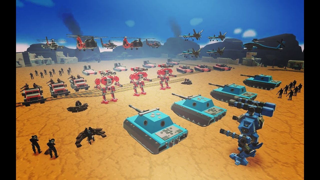 How To Win Every Single Level in {Army Battle Simulator} - YouTube