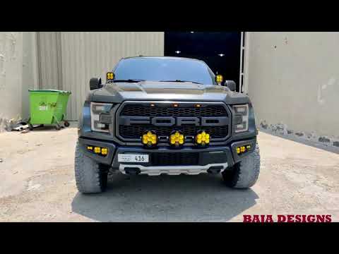 Raptor with Maximum Possible Light Set Up - Baja Designs - YouTube