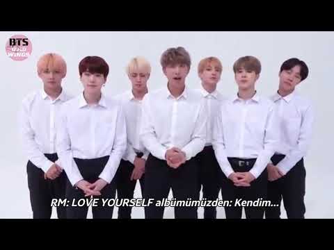 BTS Tebrik Bırakma MV LOVE YOURSELF 'Cevap' [TÜRKÇE ALTYAZILI]