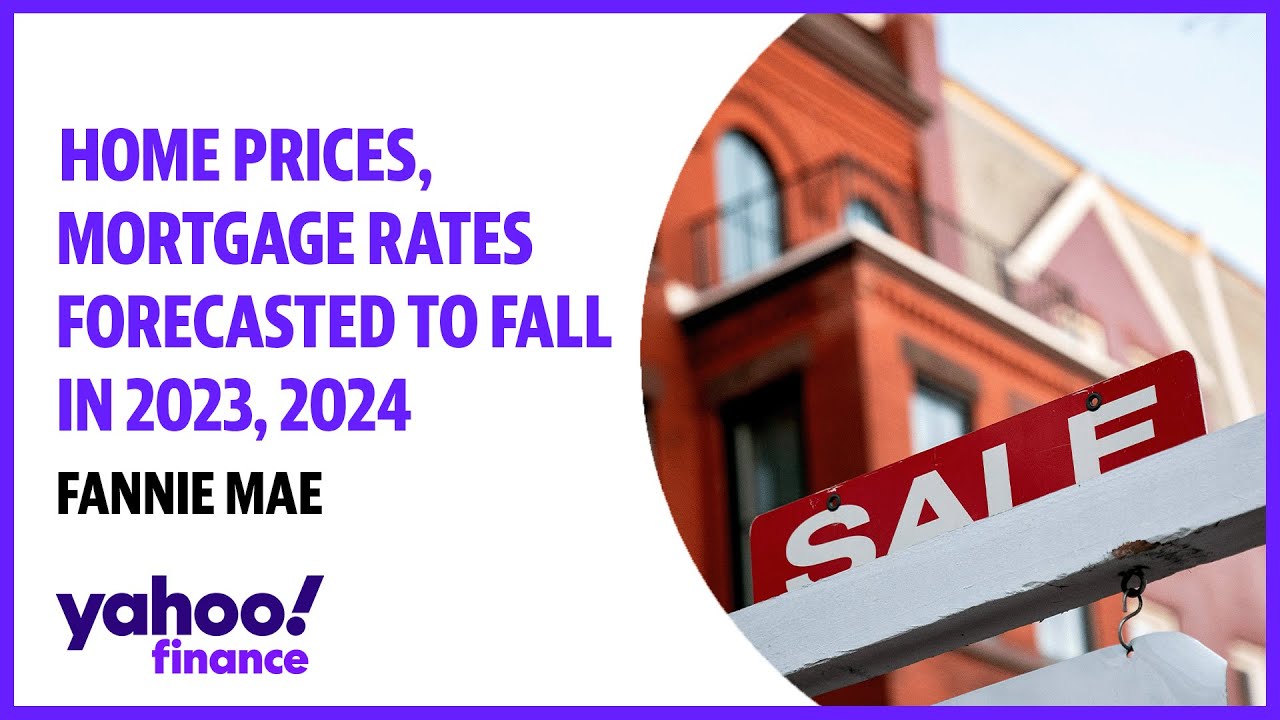 Home prices, mortgage rates forecasted to fall in 2023, 2024: Fannie ...