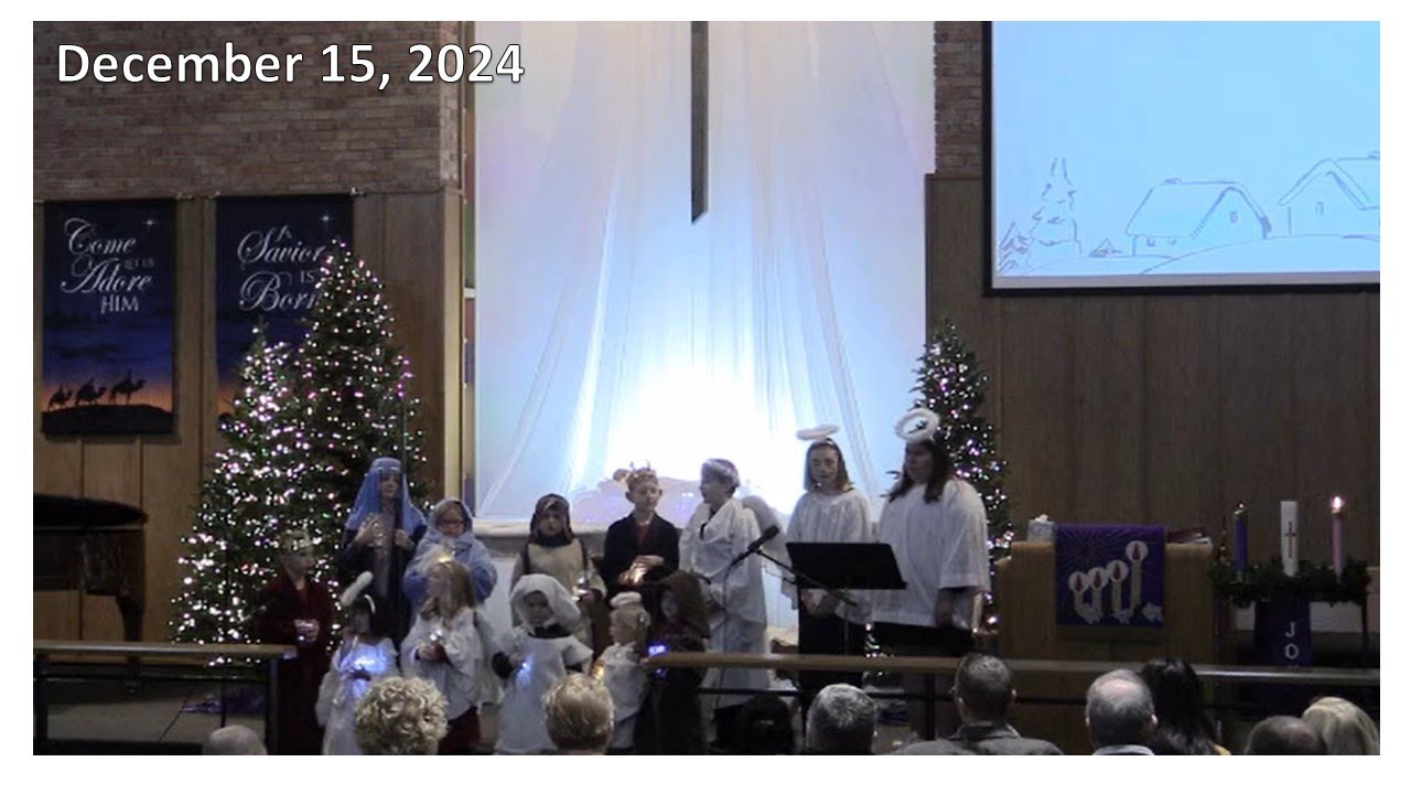 Clear Lake Methodist Church Christmas Program--Dec 15, 2024 - YouTube