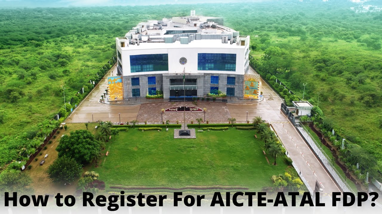 How to register in AICTE-ATAL FDP? - YouTube
