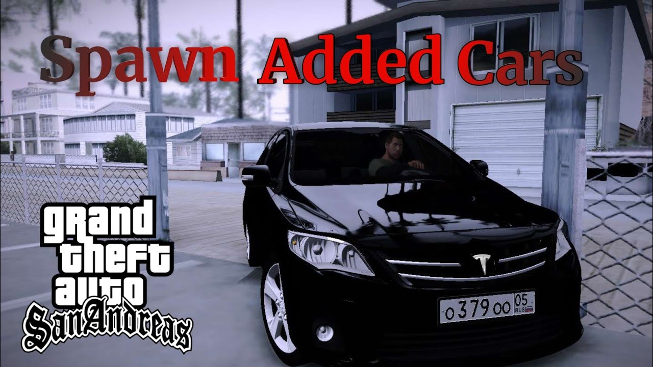 How to spawn a added car on street in GTA San Andreas || LetItTechz ...