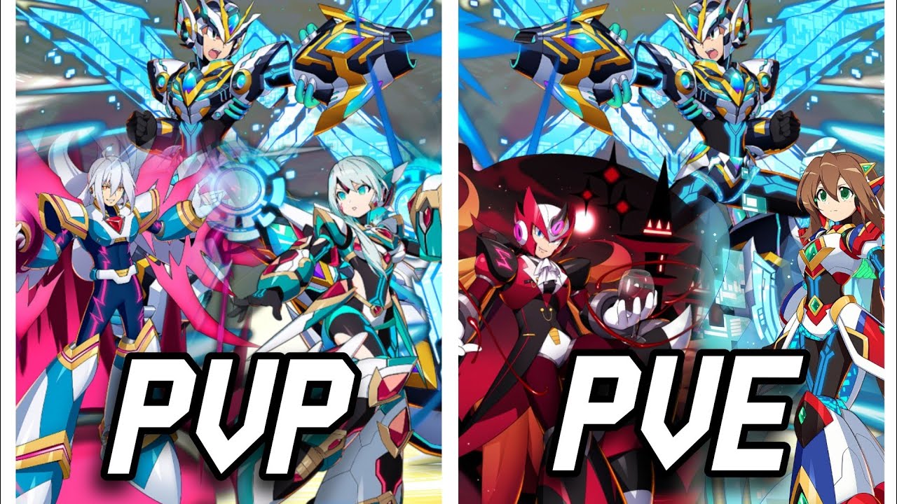 Mega Man X Dive Dicas De Planejamentos Para PVP e PVE ( Raid e Guild Boss ) Guia Completo! - YouTube