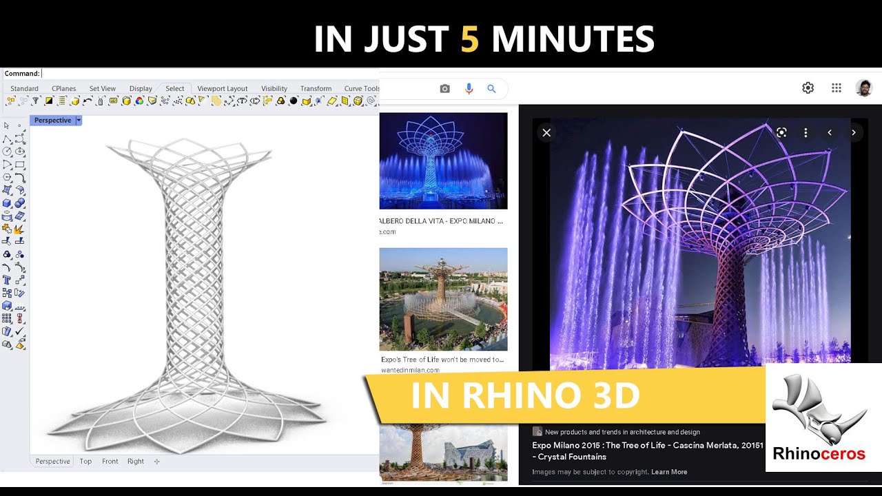 Rhino 3d Architectural Tutorial Series Ep 25 Real Buildings Into 3d Model English Youtube
