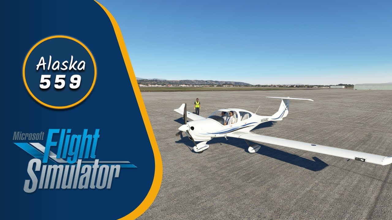 IRL Flight Practice! | MSFS2020 | Diamond DA40 | KCMA KAVX (hard ...