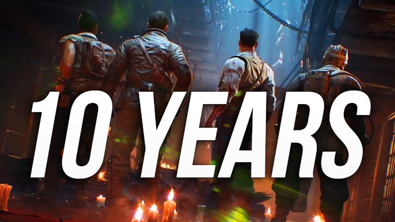 Call of Duty Zombies... 10 YEARS LATER! (A Community Tribute) - YouTube