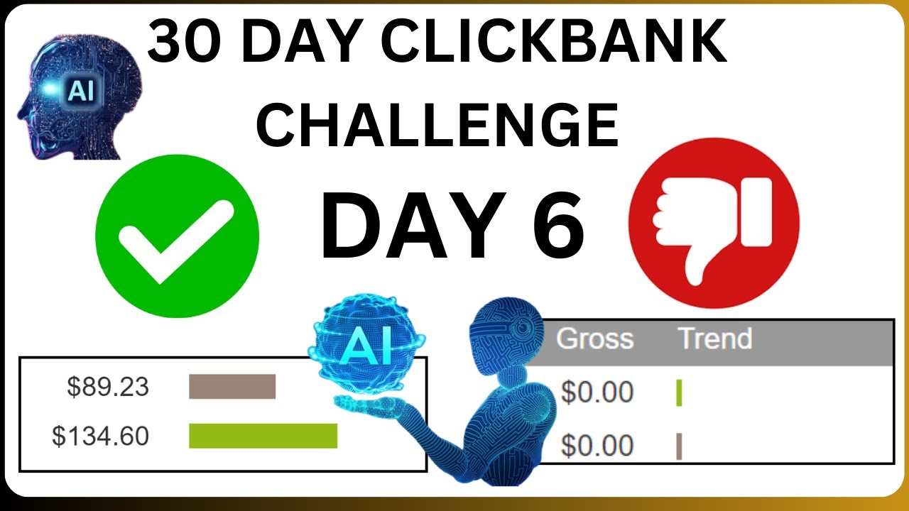 (DAY #6) Clickbank Sale Challenge! Step By Step Make Your First Sale ...