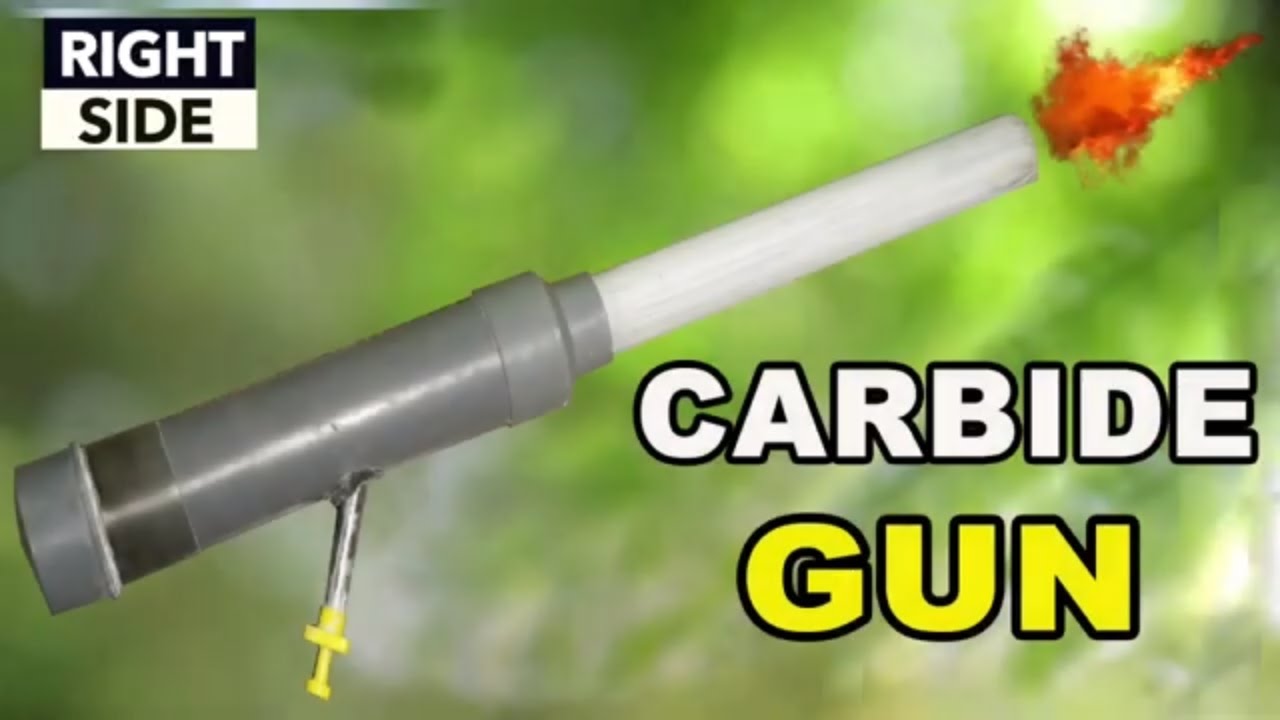 HOW TO MAKE A CARBIDE MONKEY SCARER AT HOME | Right Side - YouTube