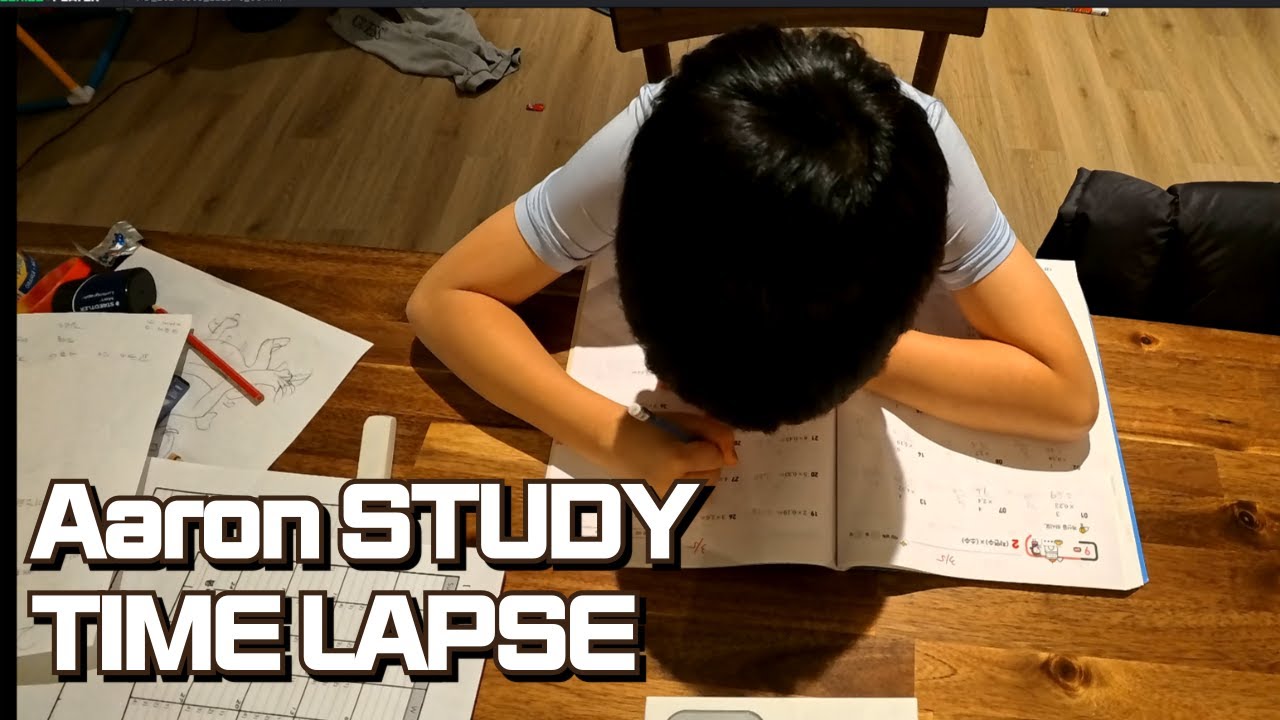 Aaron study time lapse - YouTube