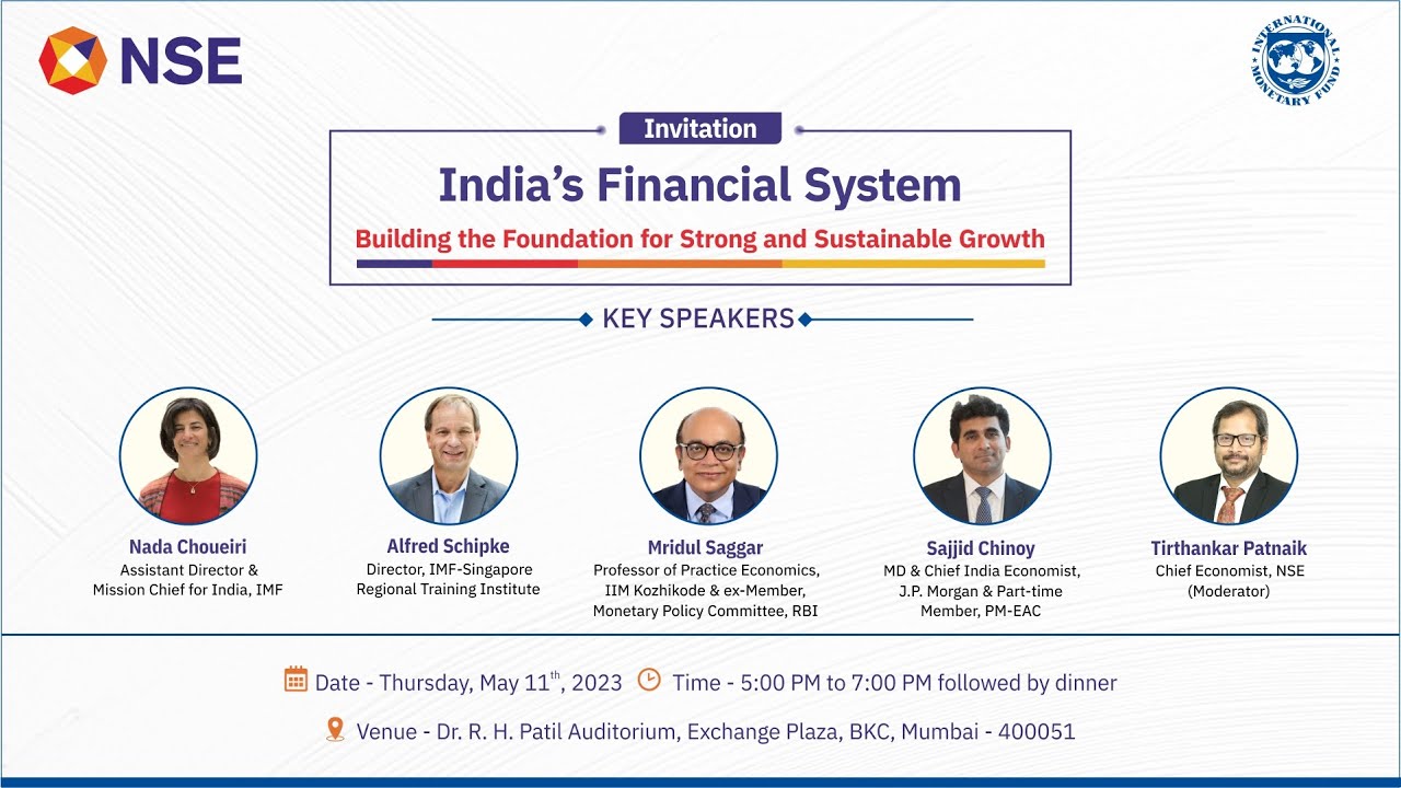 India’s Financial System—Building the Foundation for Strong and ...