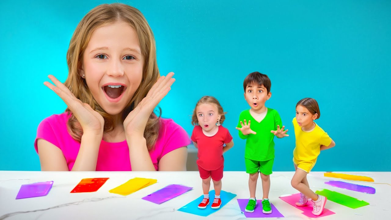 The adventures of Nastya and friends in a large children's collection ...