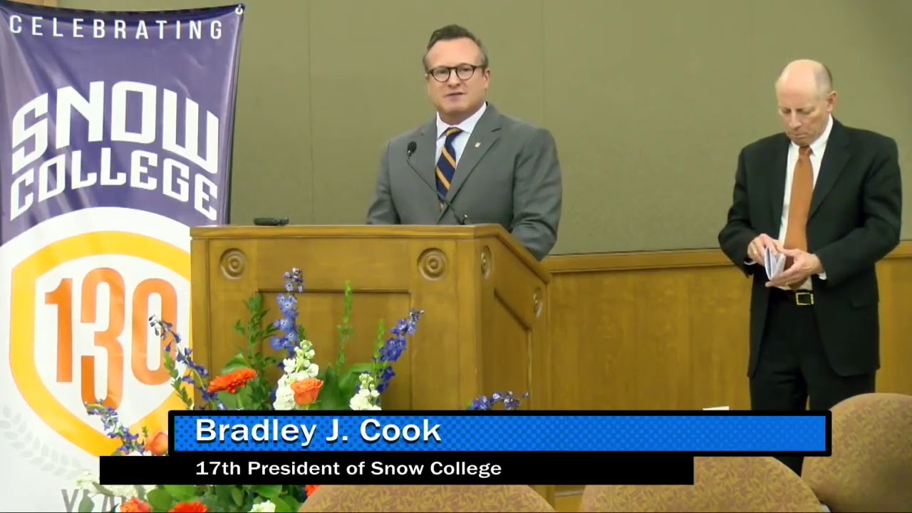 President Cook Acceptance Speech - YouTube