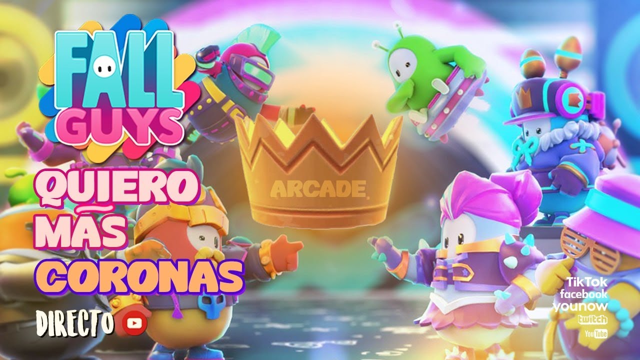 🔴DIRECTO: QUIERO MAS CORONAS l Fall guys #fallguys #entretenimiento ...