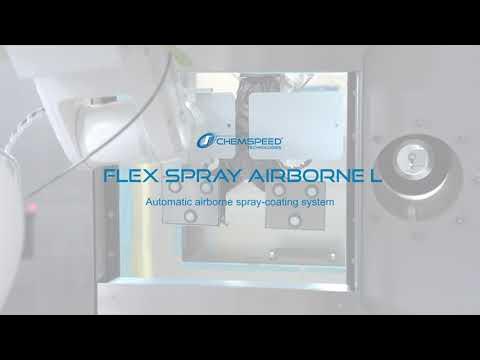 Automated spray coating for large panel or 4 standard panels - YouTube