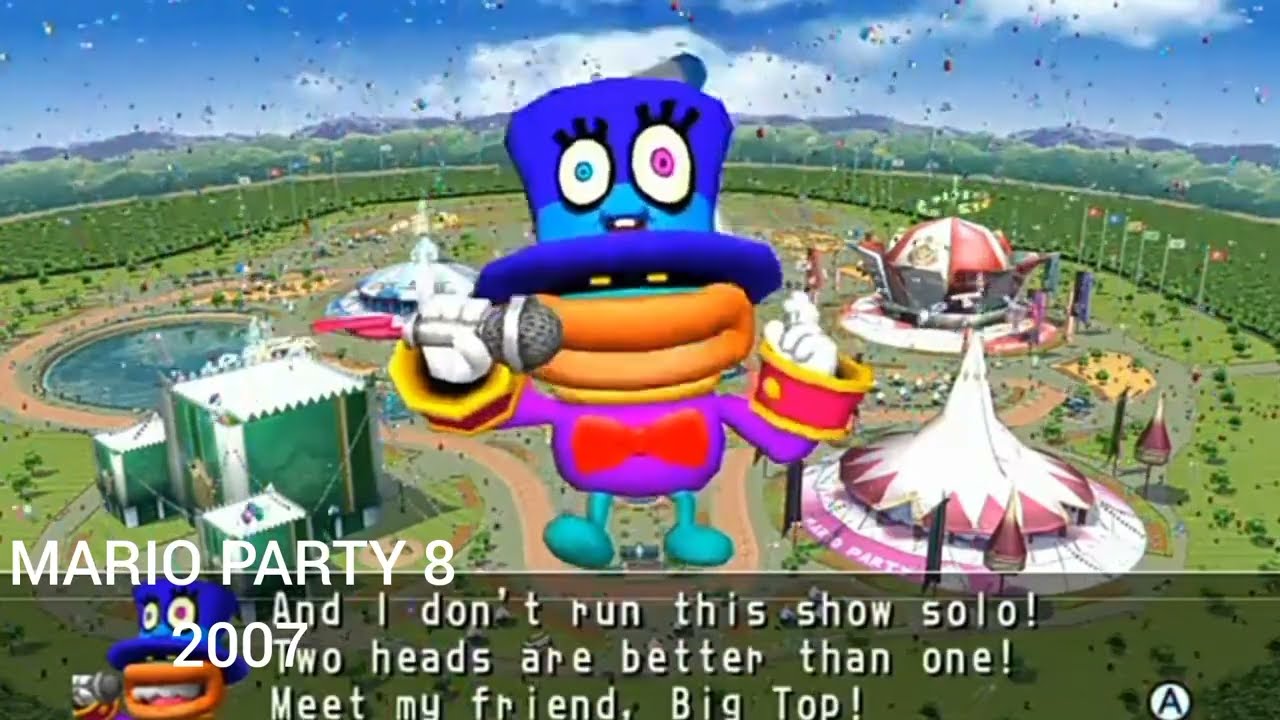 Evolution Of MC Ballyhoo & Big Top in Mario Games! (Nintendo Games ...