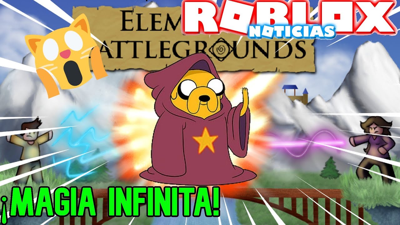 ¡MAGIA INFINITA!/🧙‍♂️🎩/Elemental Battlegrounds/ROBLOX/JUEGOS/GAMES ...