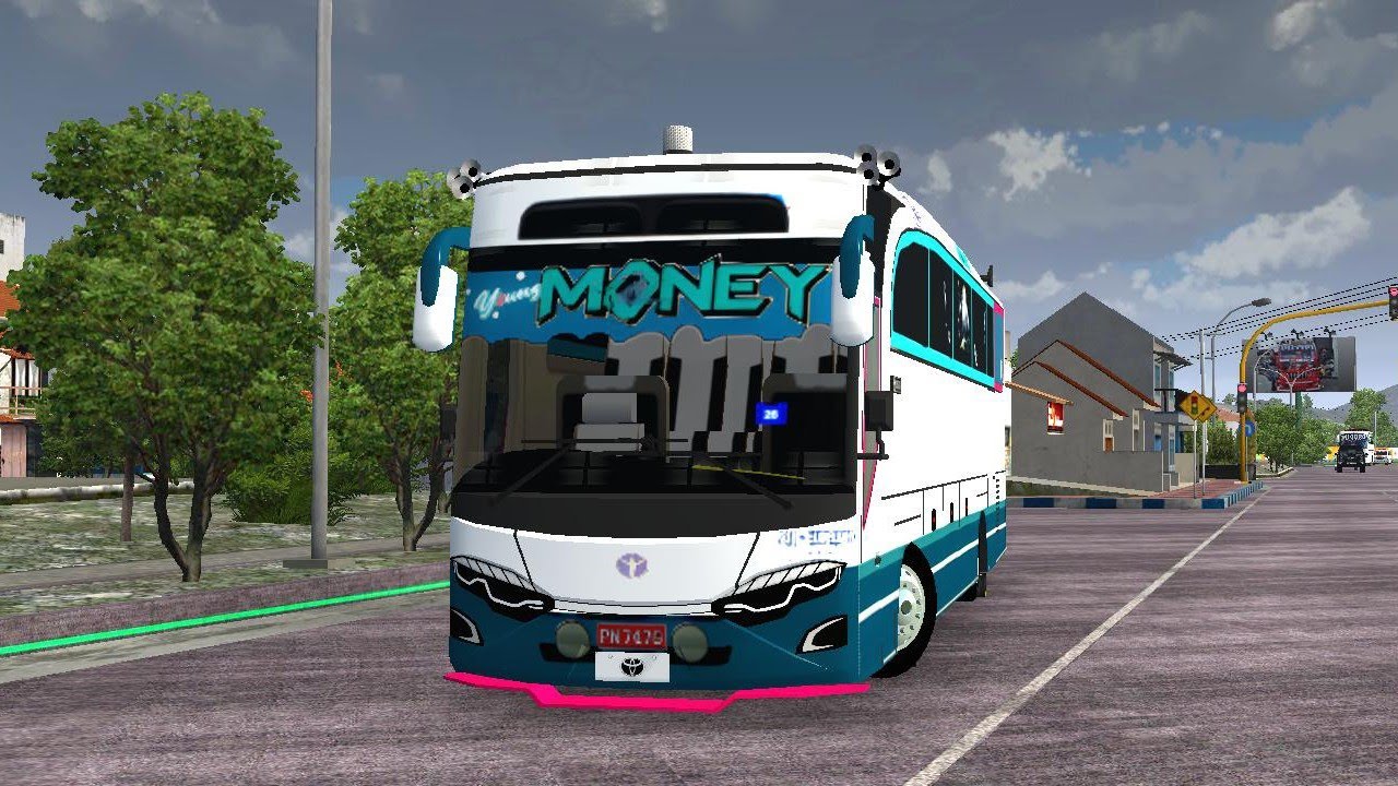 YOUNG MONEY BUS SKIN \\ BUSSID 2026 - YouTube