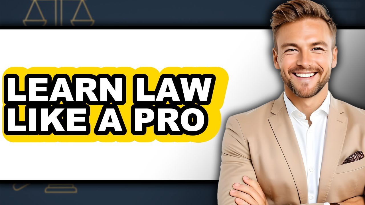 How to Learn Law Like a Pro (Easy Method) - YouTube