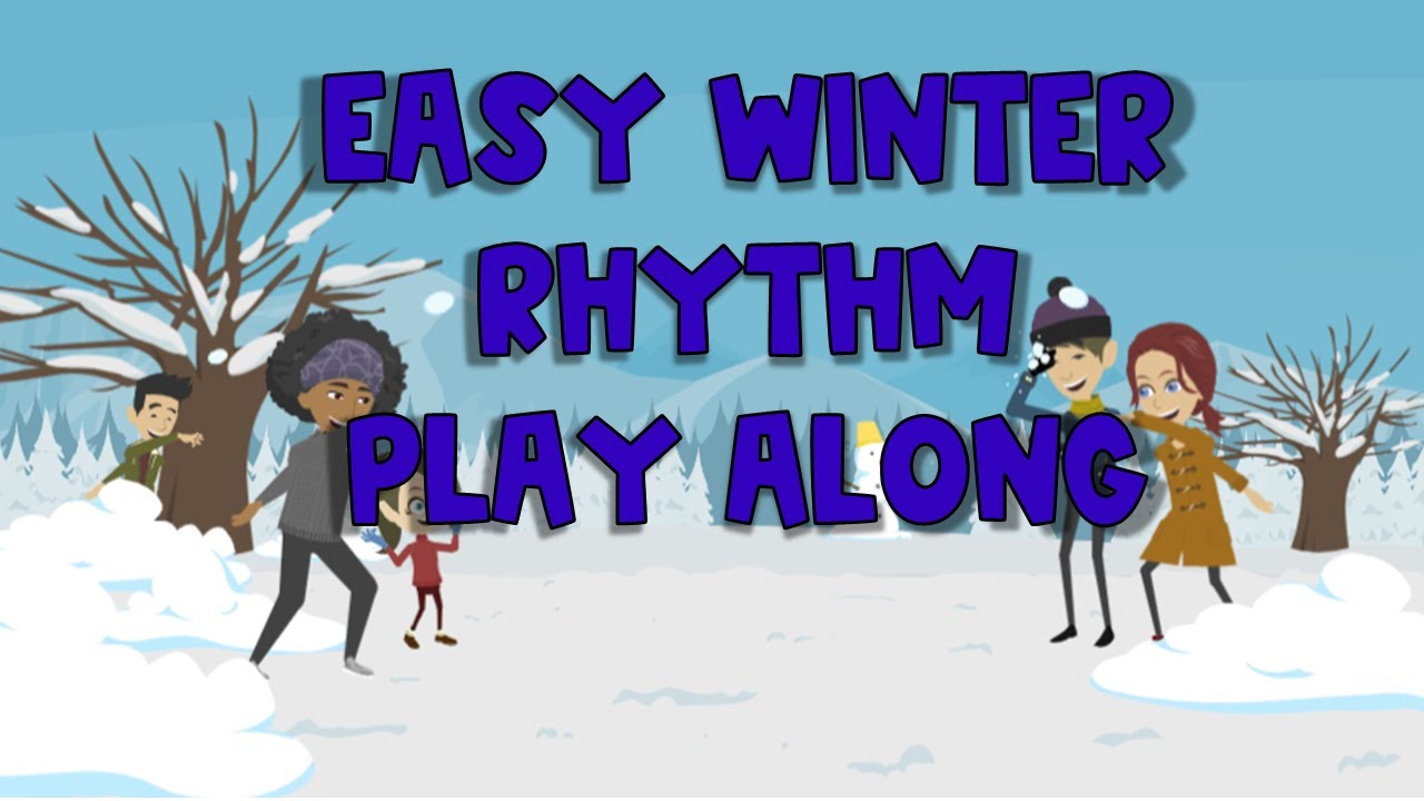 Easy Winter Play Along | January Rhythm Play Along - YouTube