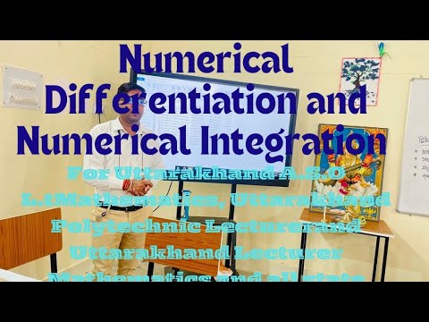 IMP M.C.Q ON NUMERICAL DIFF AND NUMERICAL INTEG (L.T /ASO/POLY LECT ...
