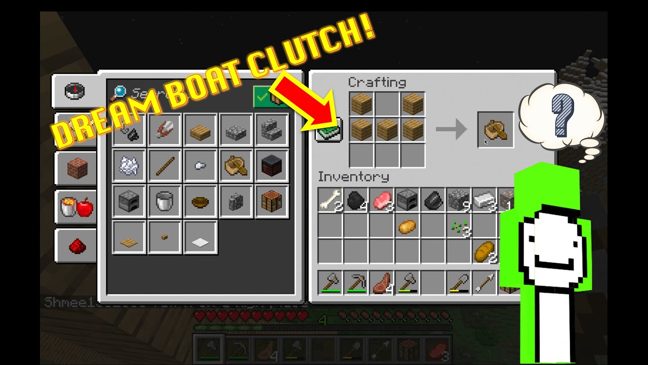 My 10 Coolest Minecraft Clutches (Including Dream Boat clutch!) - YouTube