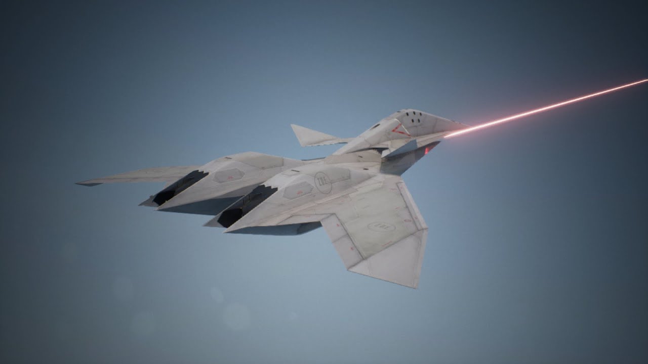 Ace Combat 7: ADF-11F with TLS is op! (No laser parts installed) - YouTube