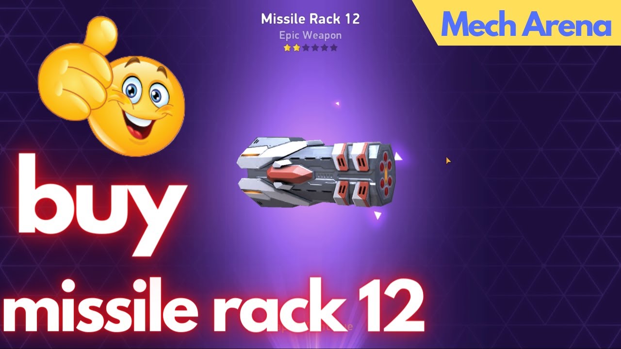 Mech Arena - Вuy Missile rack 12😎 - YouTube