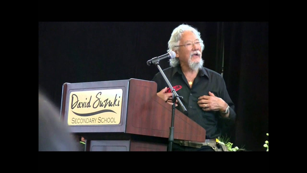 Dr. David Suzuki Addresses First Graduates of David Suzuki Secondary ...
