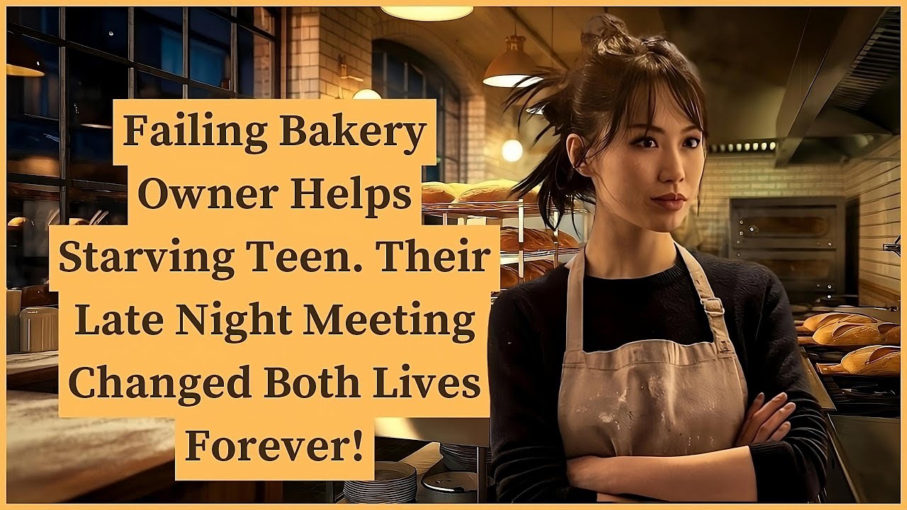 Failing Bakery Owner Helps Starving Teen. Their Late Night Meeting ...