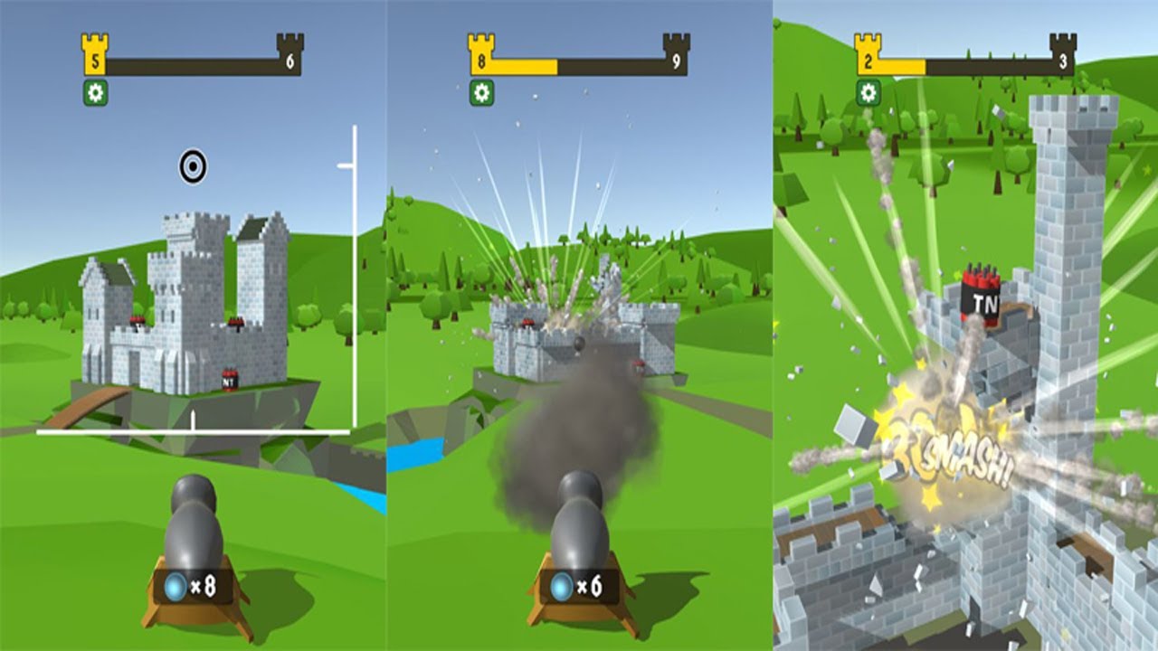 Castle Wreck Game Play Review/Preview - YouTube