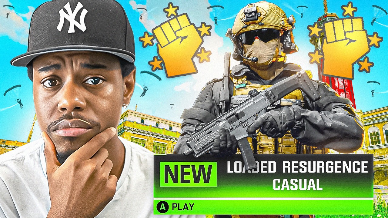 Warzone's NEW LOADED RESURGENCE CASUAL MODE is actually fun... - YouTube