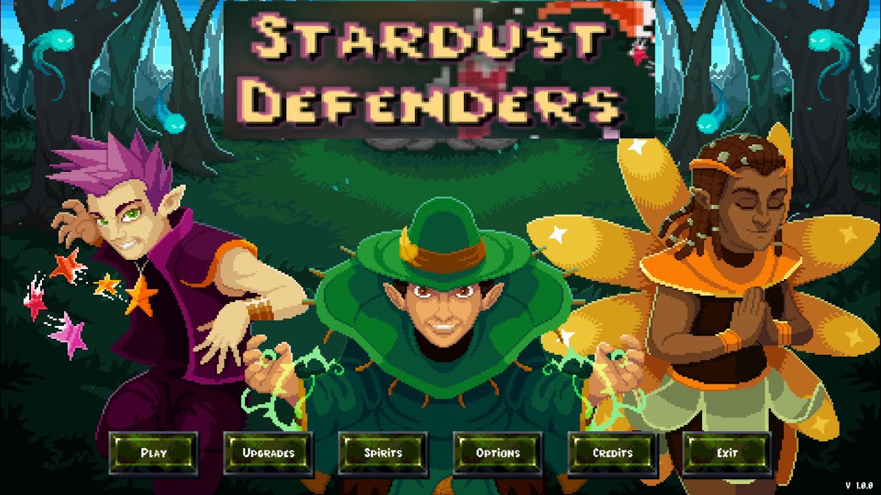 Stardust Defenders - A swarm style game where you defend your tree ...