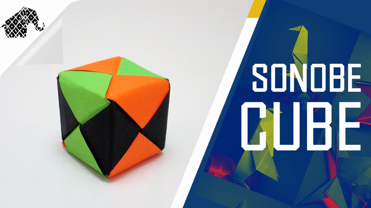 Origami Cube Sonobe Instructions