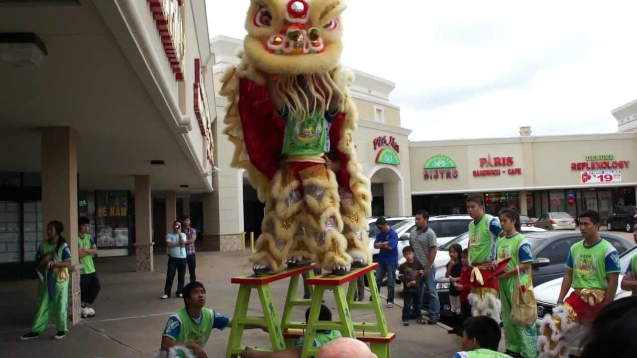 Soaring Phoenix Lion Dance - On Bench at Tau Bay - Jan 22, 2012. - YouTube