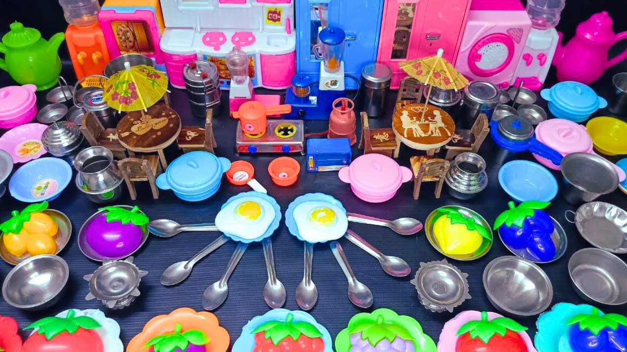 6 Minutes Satisfying With Unboxing Hello Kitty Sanrio Kitchen Set ...