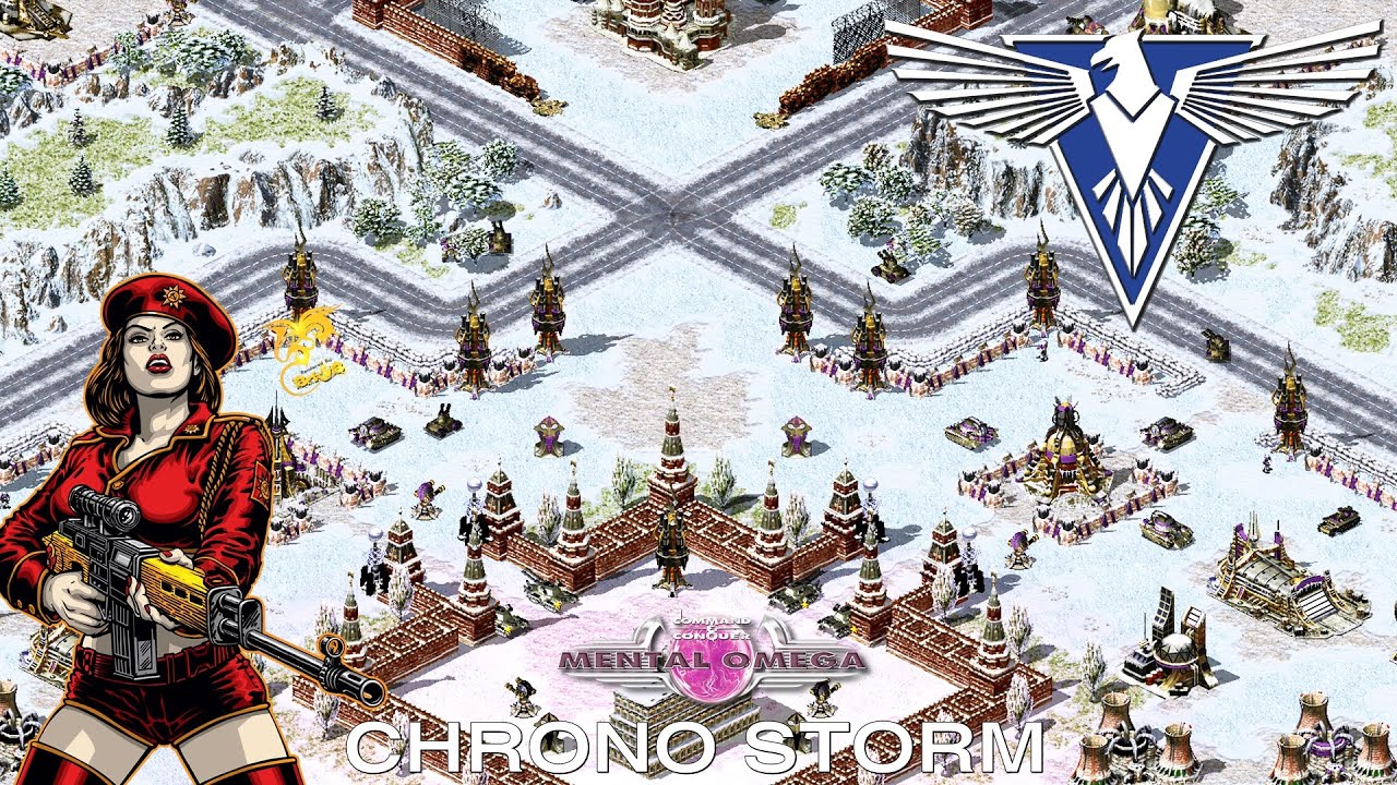Red Alert 2 | Mental Omega 2.0 - Allied Mission 7 - Chrono Storm - YouTube