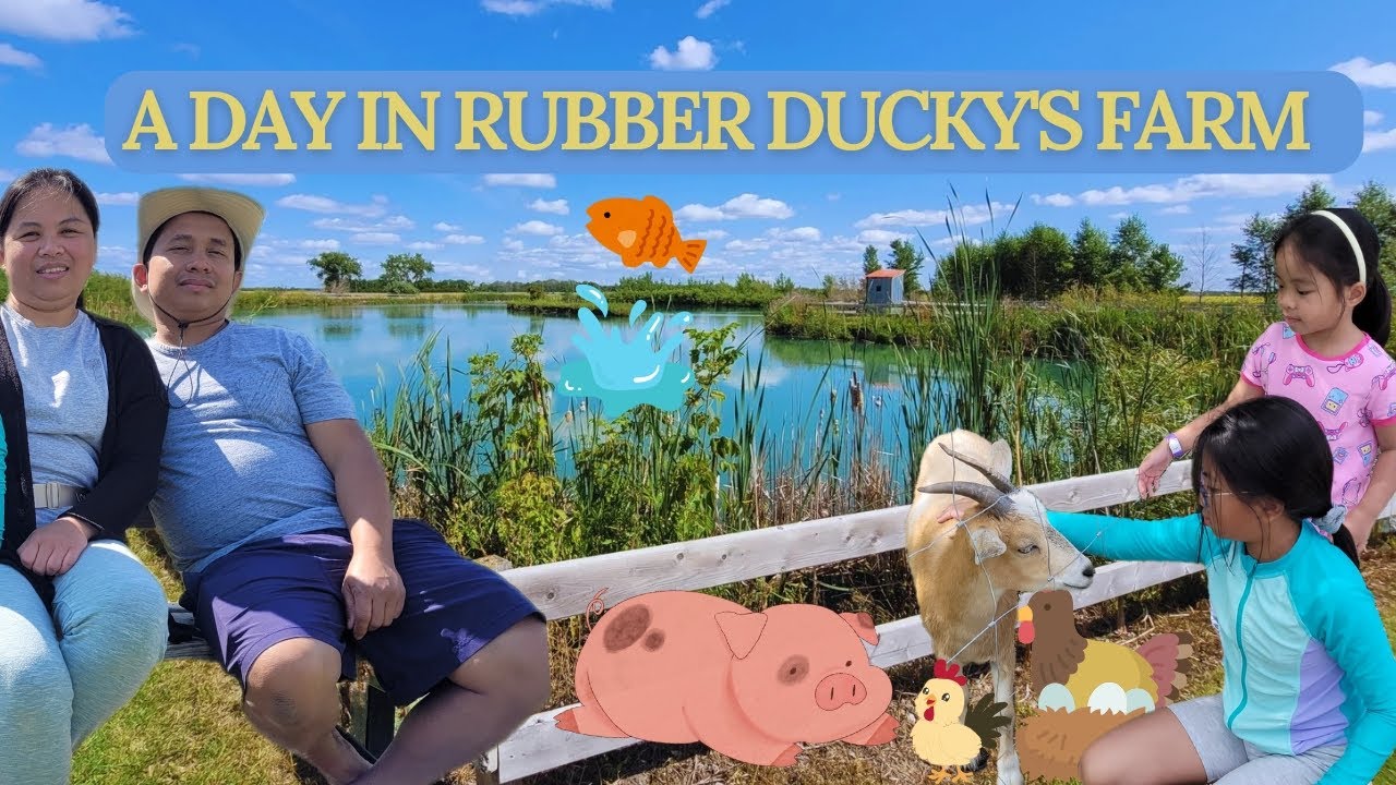 A DAY IN RUBBER DUCKY'S FARM | WARREN MANITOBA | TRAVEL VLOG 2023 - YouTube