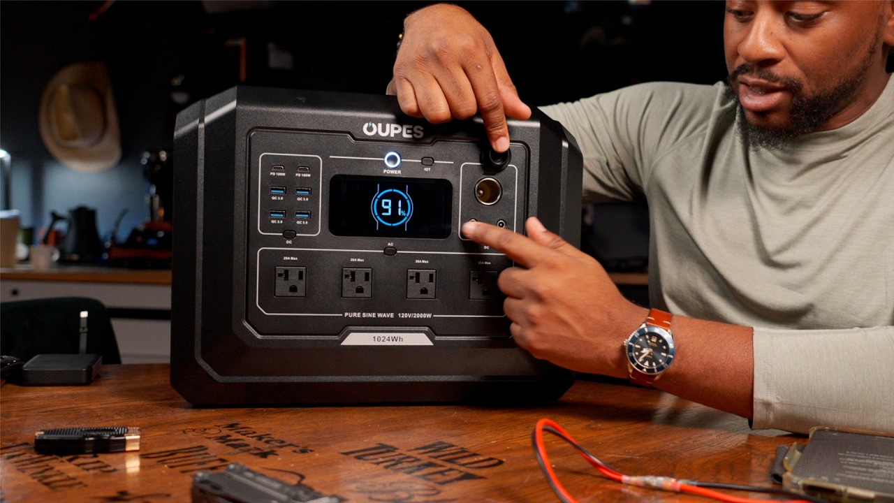 This Budget SHTF Power Station is Barely Worth it - Oupes Mega 1 - YouTube