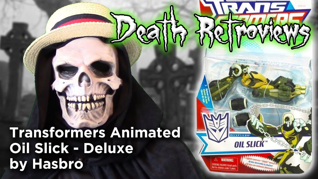 Death Retroviews: Oil Slick - Deluxe - Transformers Animated - YouTube