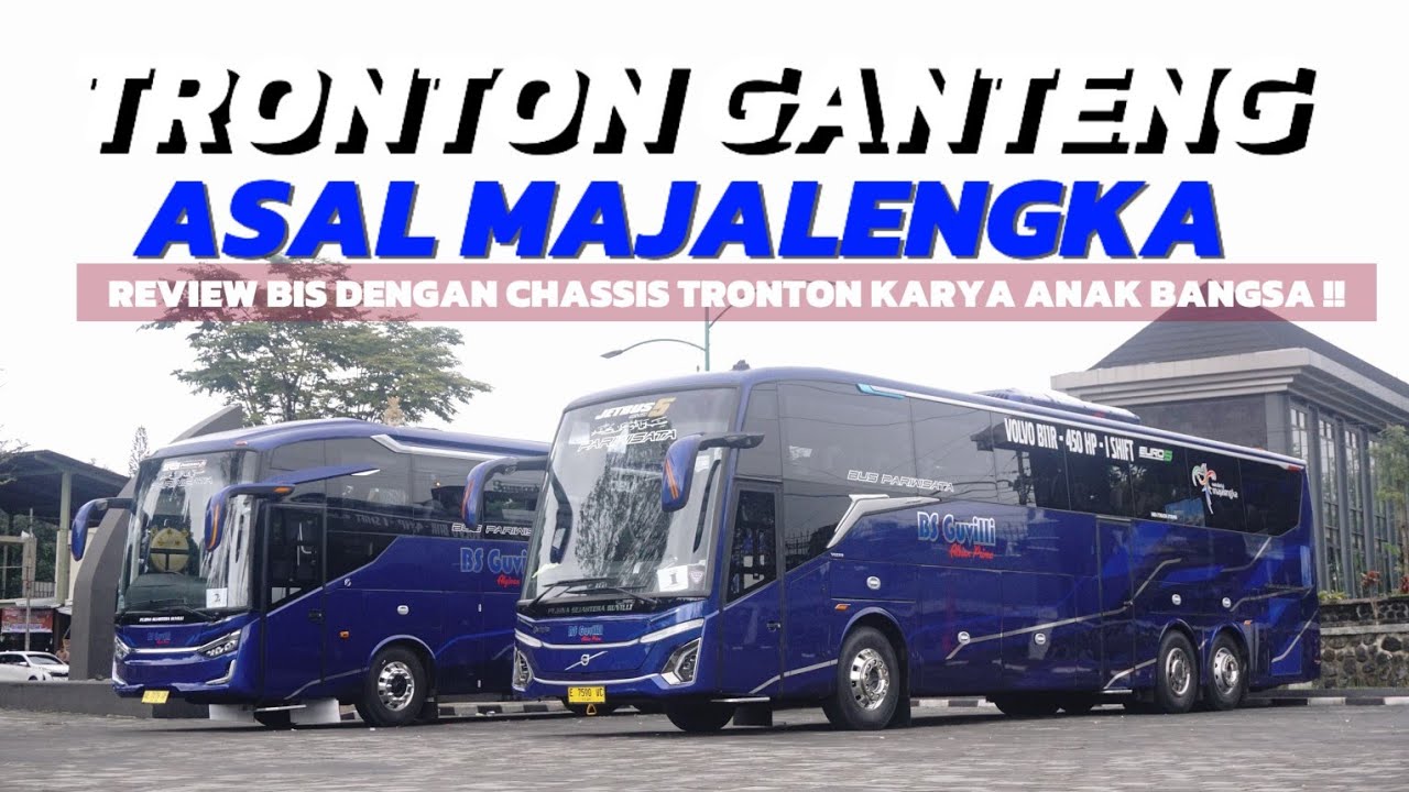 [ CHASSIS BUS TRONTON KARYA ANAK BANGSA 😍 ] LANGSUNG DIBELI PO BUS INI ...