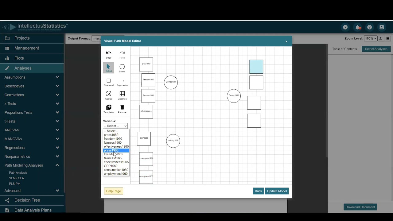 Partial Least Squares Path Modeling (PLS-PM) - YouTube