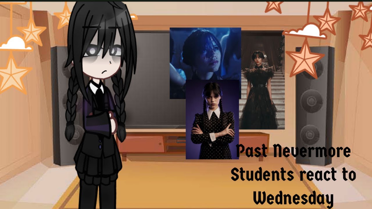 Past Nevermore Students react to Wednesday//(Part 1) - YouTube