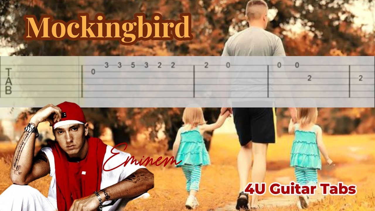 Mockingbird by Eminem (Easy Guitar Tab) - YouTube