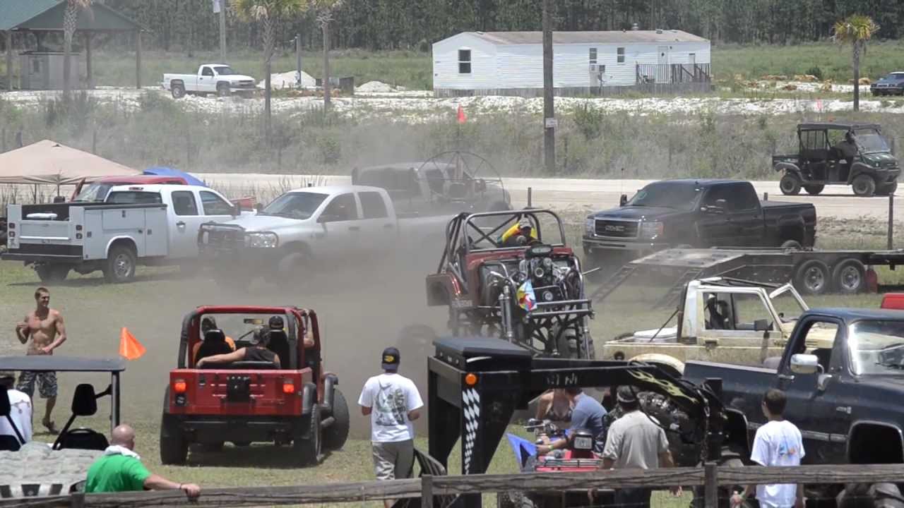 Blown Crazy Jeep doing a Wheelie RYC - YouTube